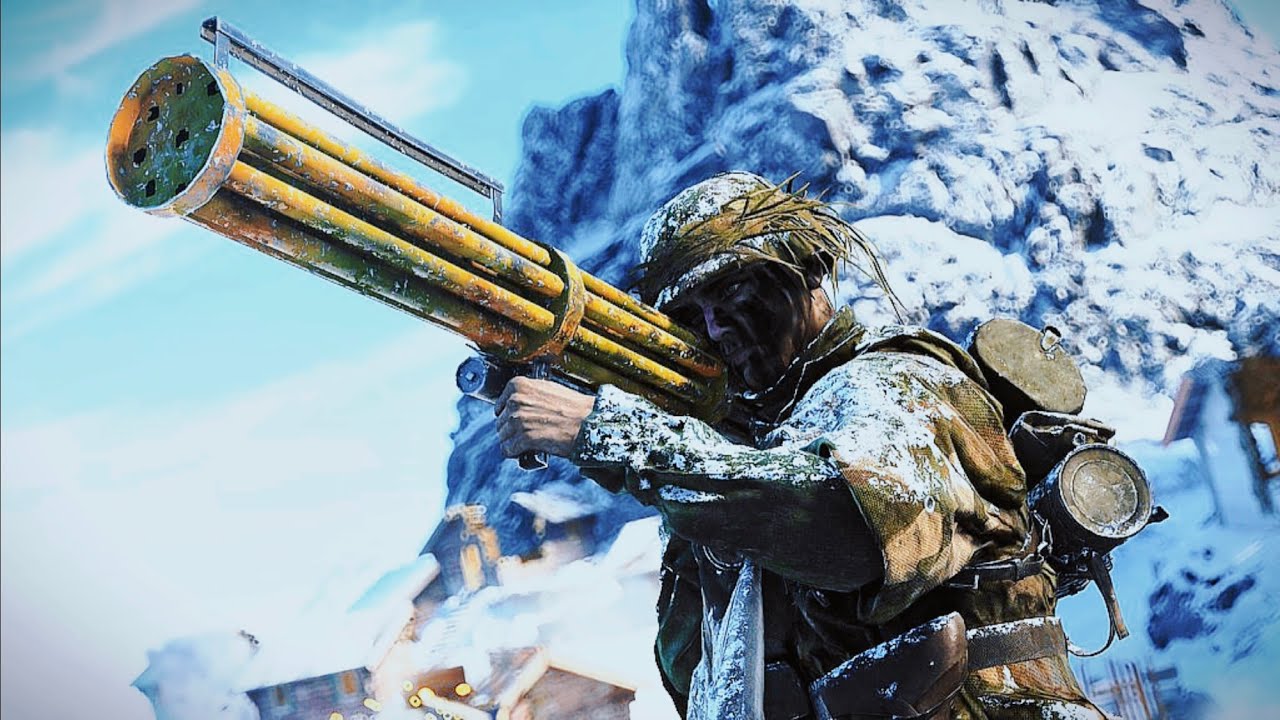 Fighting In Snow Battlefield 5 - YouTube