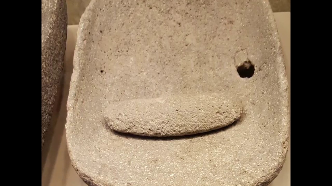 El metate; símbolo de identidad. - YouTube