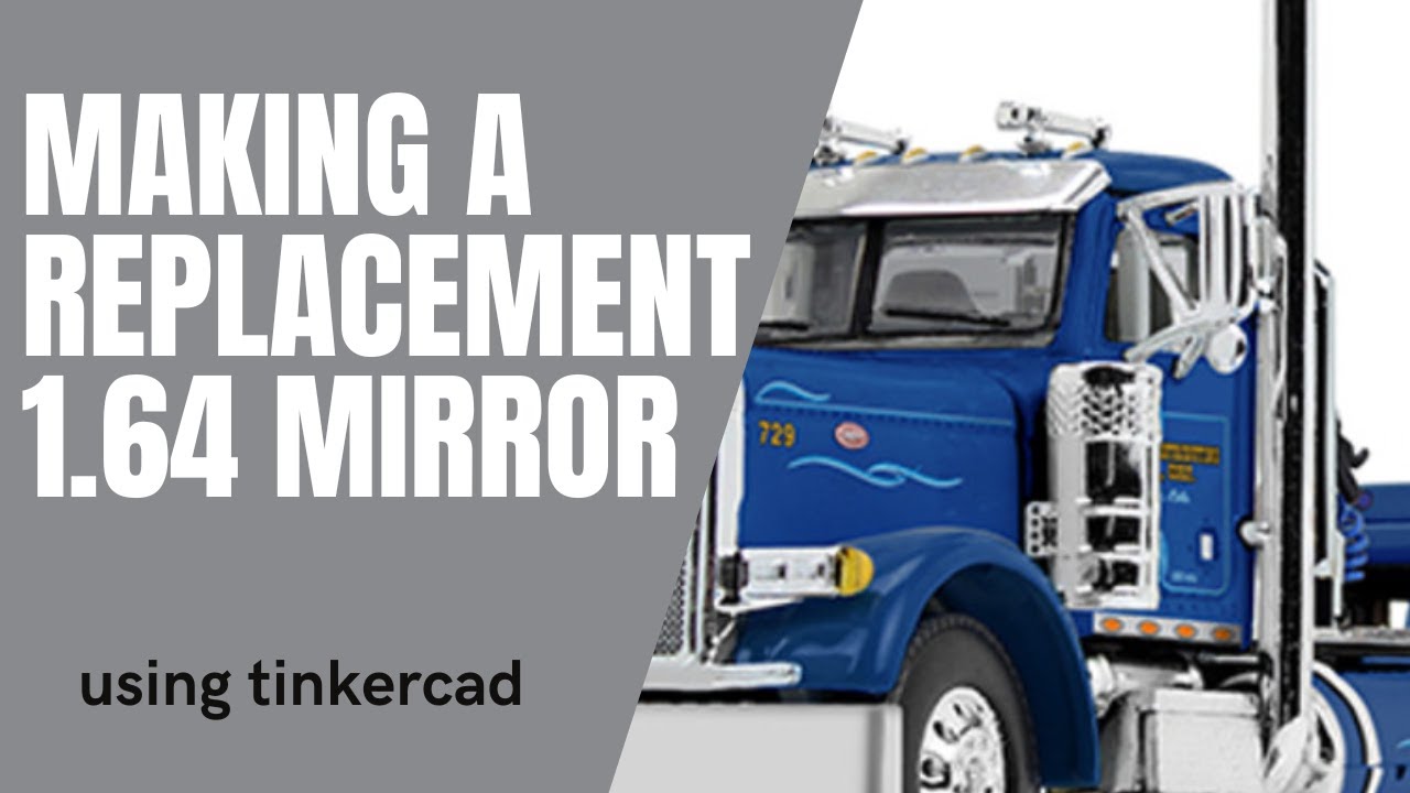 Drawing a DCP 379 Mirror in Tinkercad - Short - YouTube