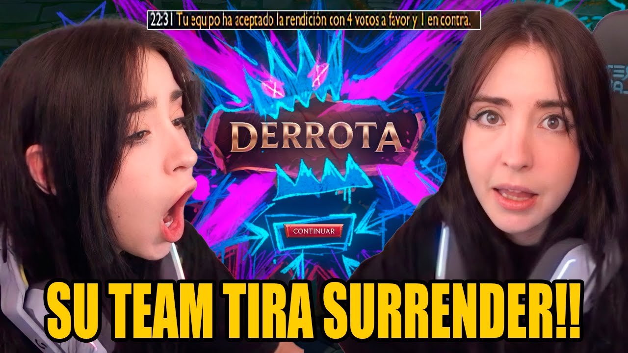EL TEAM SE HARTA DE LAS IDIOTECES DE NISSA Y TIRAN SURRENDER! QUEDA EN ...