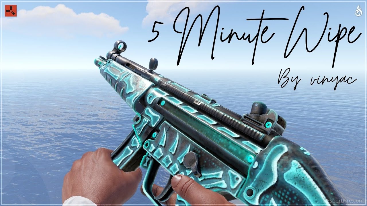 5 Minute Wipe (We got onlined) - Rust - YouTube