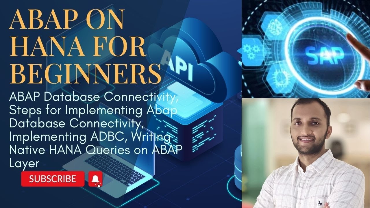 27. ABAP Database Connectivity, Steps for Implementing ADBC ...