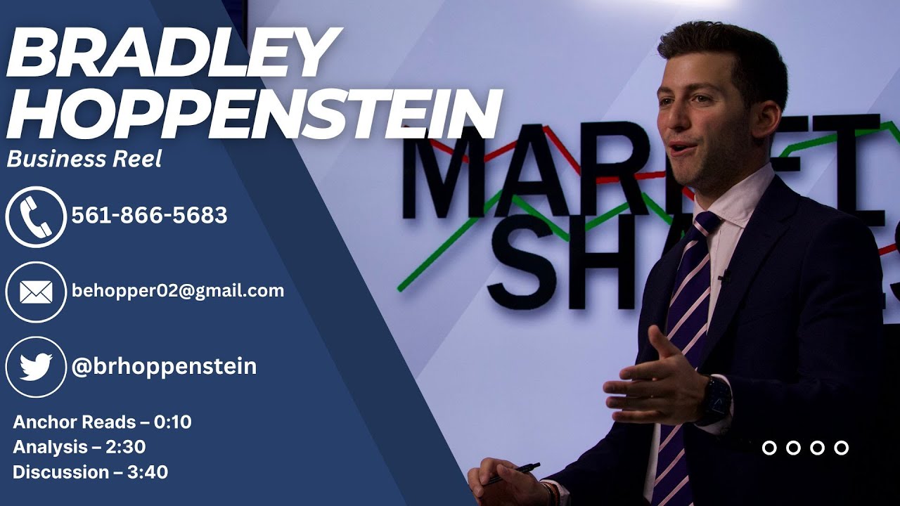 Bradley Hoppenstein Business-News Anchor Reel | Graduating May 2024 ...