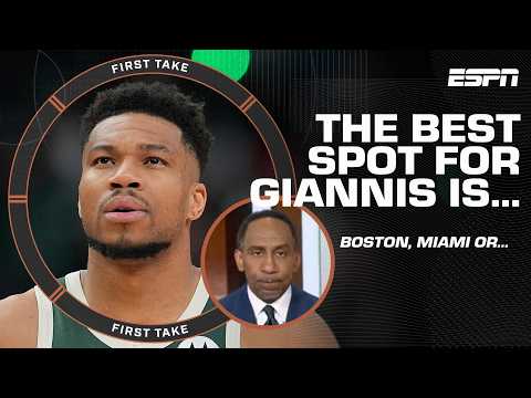Stephen A. would LOVE to see Giannis WHERE?! 🗣️ ‘You want Bam with Giannis!’ | First Take