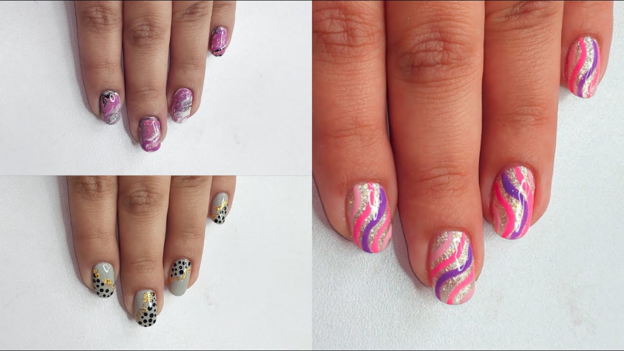 #184 easy nail designs | trendy nail art tutorial | most beautiful nail ...