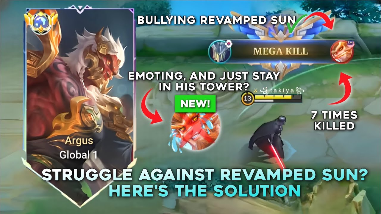 How To Fight Buffed Sun Properly Using Revamped Argus And New Build 🔥 ...