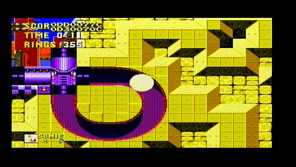 Sonic 3 Crash - Sonic Jam - Sega Saturn - GLITCH - YouTube