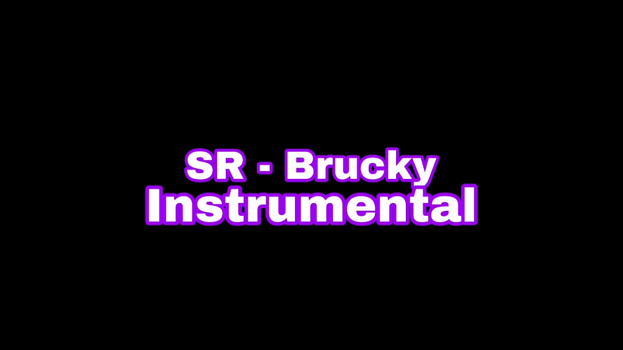 SR Brucky Official Instrumental (prod. by Glvck) - YouTube