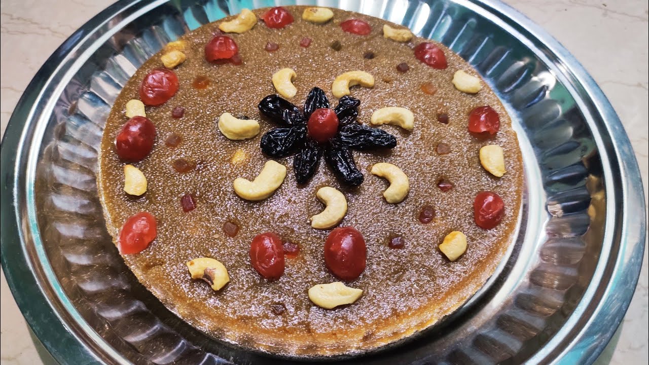 kesari cake recipe in tamil#tasty rava cake#நாட்டு சர்க்கரை கேசரி# ...