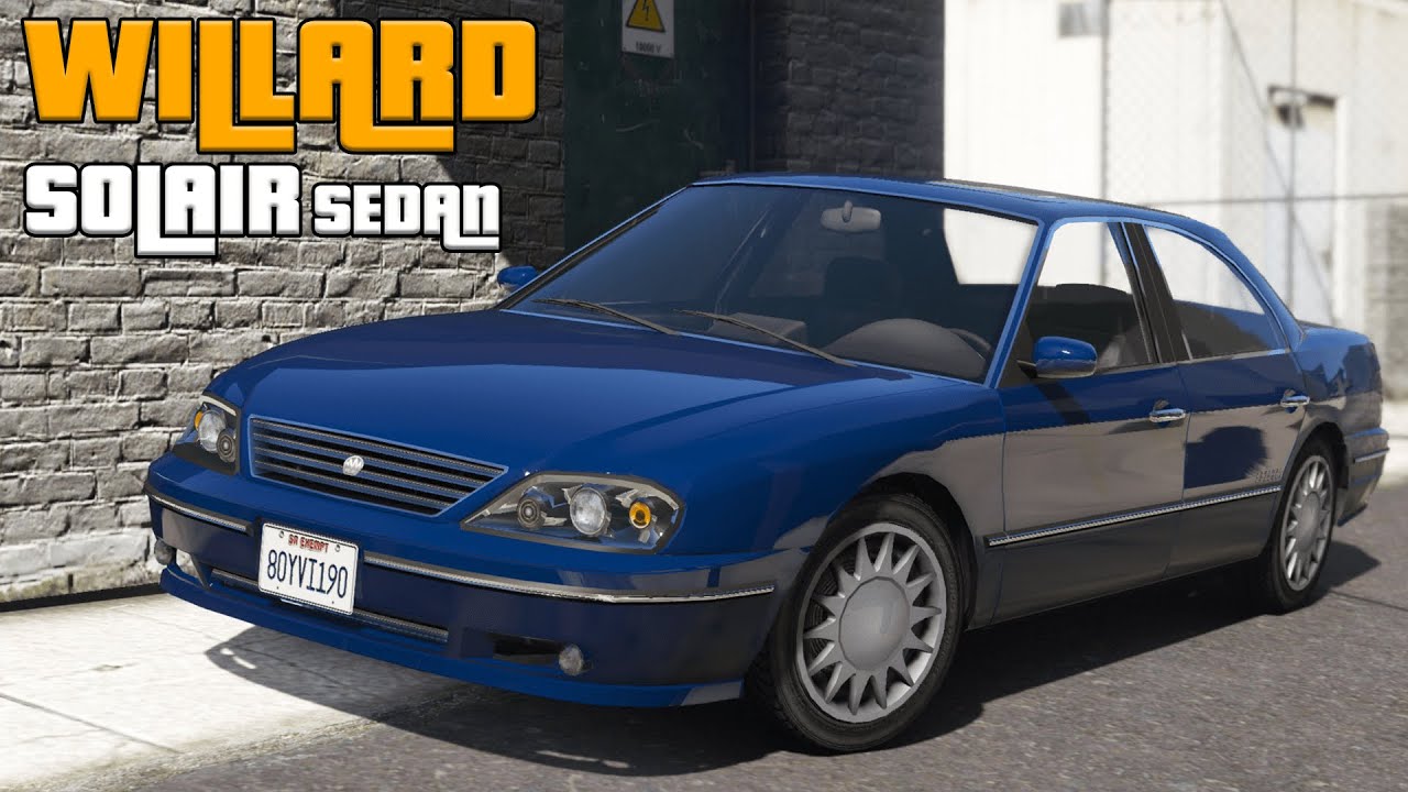 Willard Solair Sedan (Ford Taurus) | GTA V Lore Friendly Car Mods | PC - YouTube