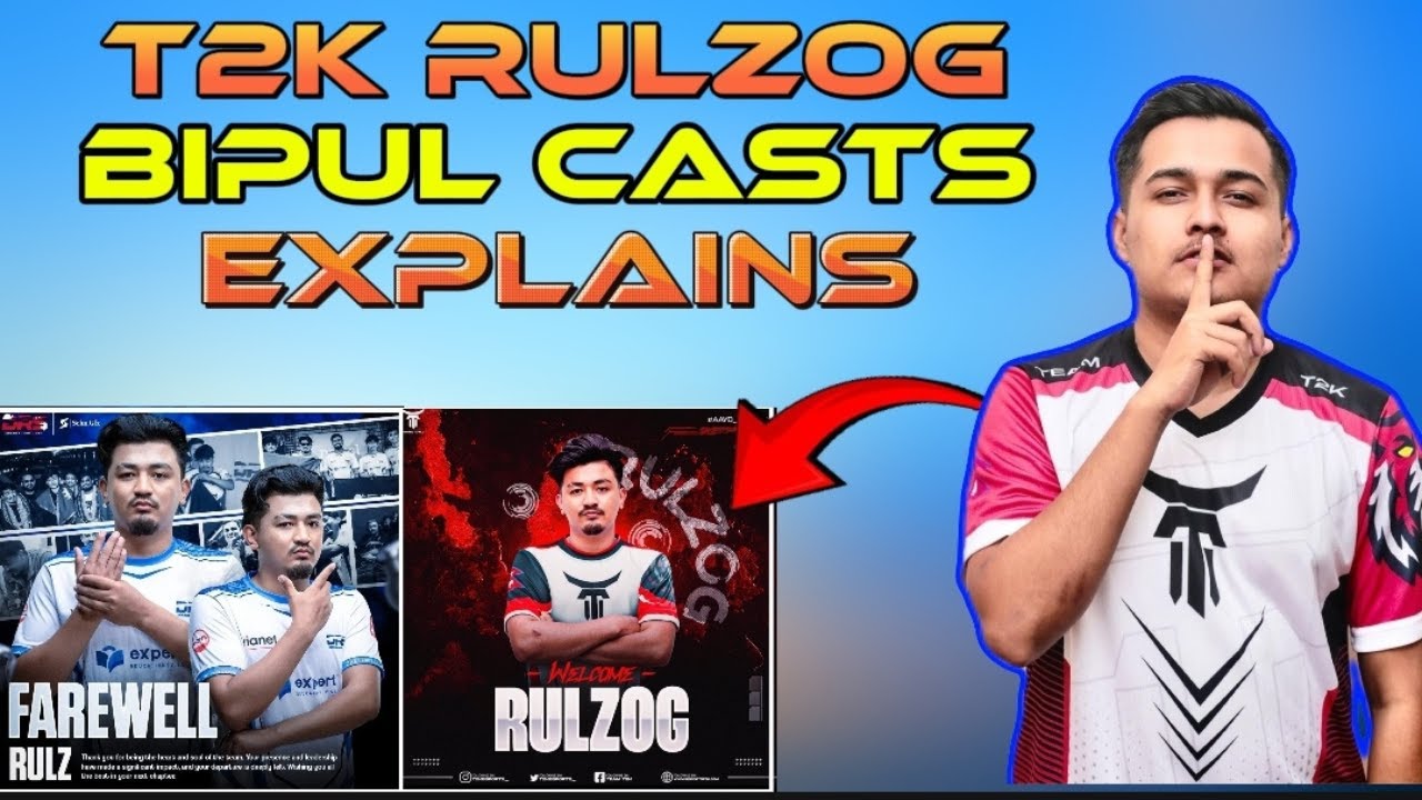 WHY DRS RULZOG LEAVE DRS GAMING & JOIN T2K BIPUL CASTA EXPLANS@t2kesports @AKNEPALYT - YouTube