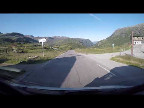 Route descente à 10% et demi tour!!