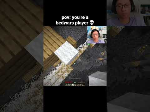 Minecraft Bedwars Moment