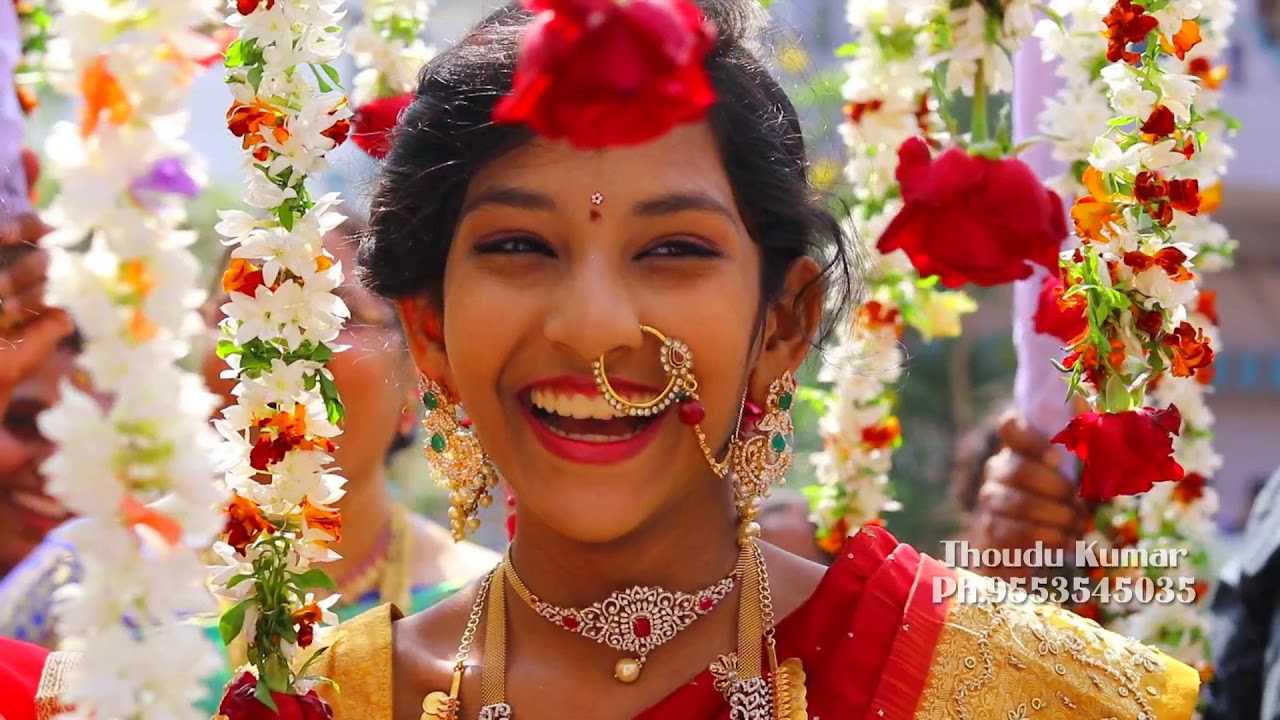 S L DESIGNS LASYA HALF SAREE FUNCTION - YouTube