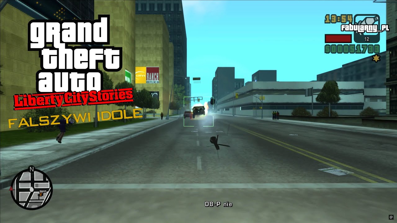 GTA Liberty City Stories LCS Mission #54 False Idols (NED BURNER ...