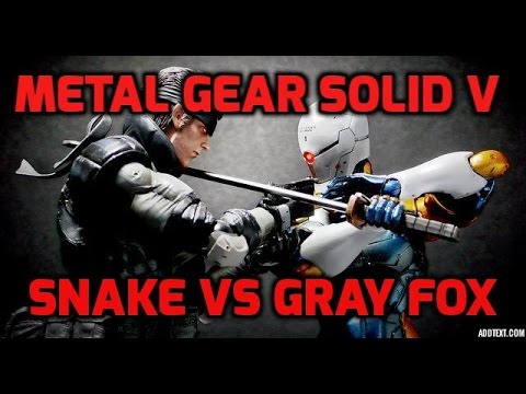 Solid Snake VS Gray Fox l Metal Gear Solid V : The Phantom Pain (FOB ...