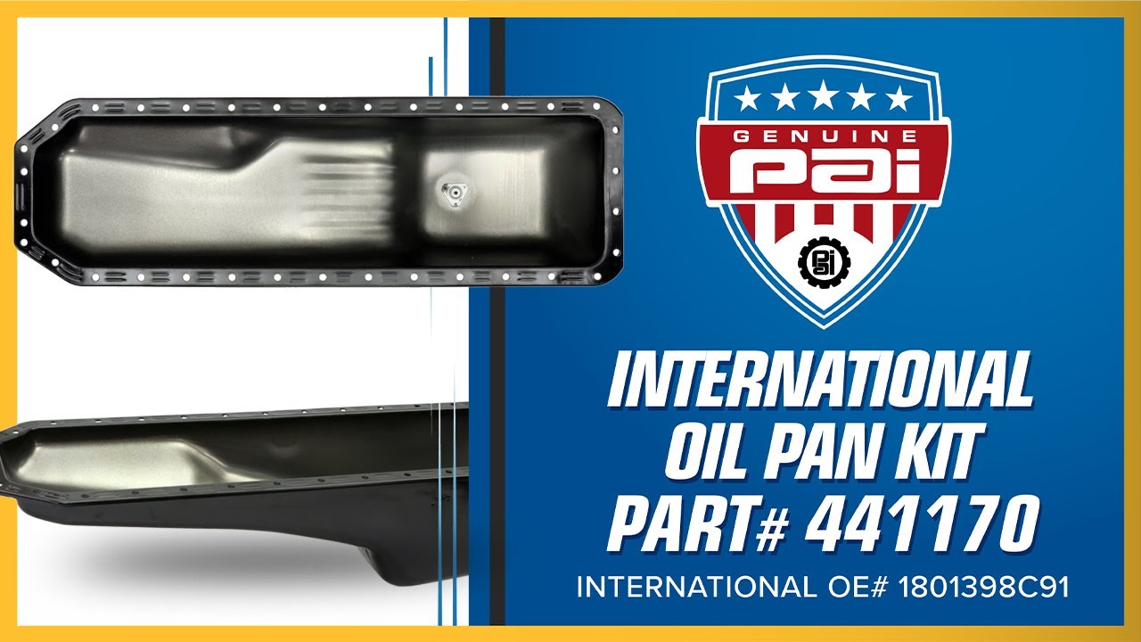 International 1977-1993 DT466 Engine Application Oil Pan (PAI# 441170 ...