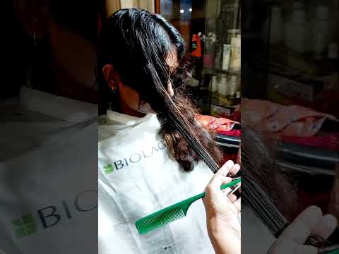 laser hair cut 💇‍♀️ hair transformation #easy way - YouTube