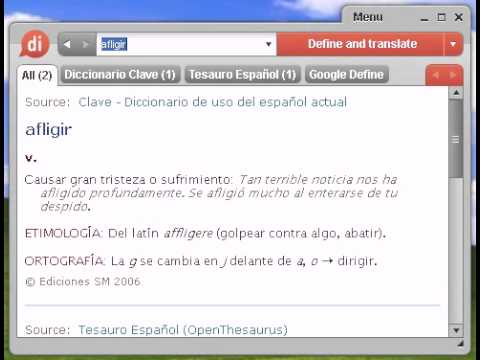 Definición de afligir - YouTube