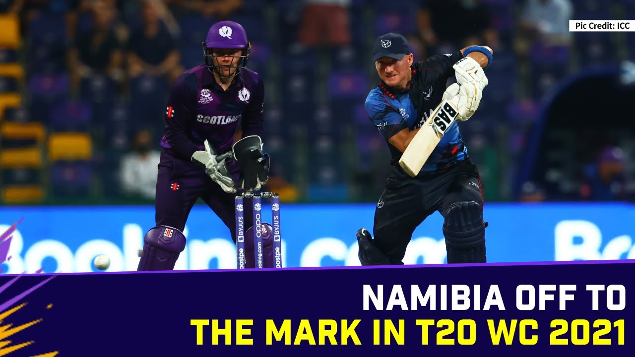 T20 World Cup 2021 | Scotland vs Namibia | SCO v NAM Full Match ...