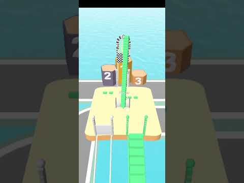 bridge race 3d gameplay #2 - YouTube