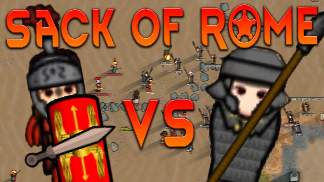 Sack of Rome: Visigoths VS Romans | Rimworld | Beginnings: The Founding ...