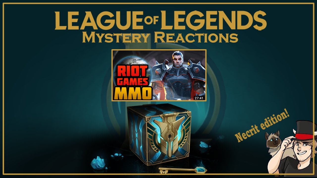 League of Legends Reactions| Necrit's MMO is Already Done - YouTube