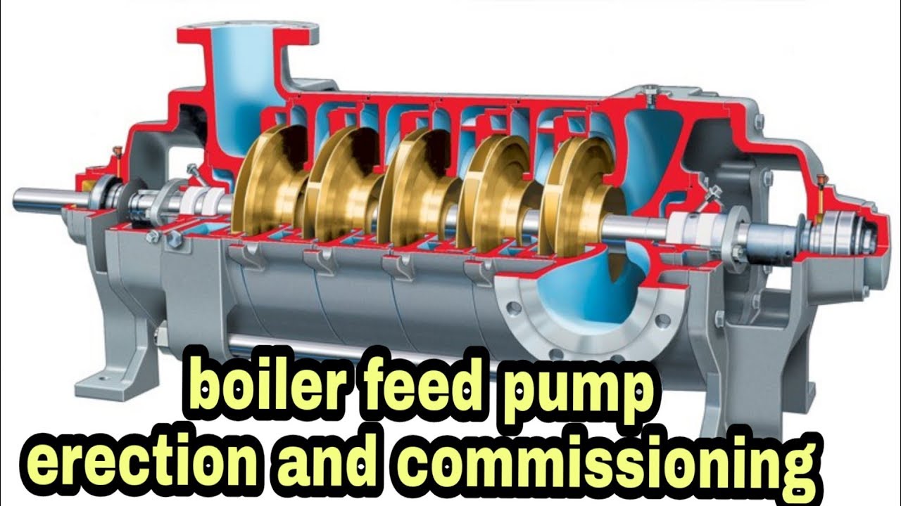 BFP, BOILER FEED PUMP ERECTION AND COMMISSIONING,,,,♨️♨️♨️ #Power Plant ...