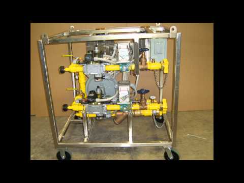 10 Million BTU Custom Gas Trains and Gas Nozzles - YouTube