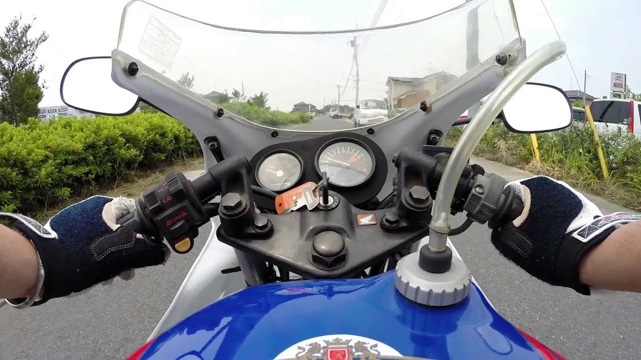 NSR50 Rothmans Motorcycle Riding ロスマンズ テストラン : GoPro HERO3+ - YouTube