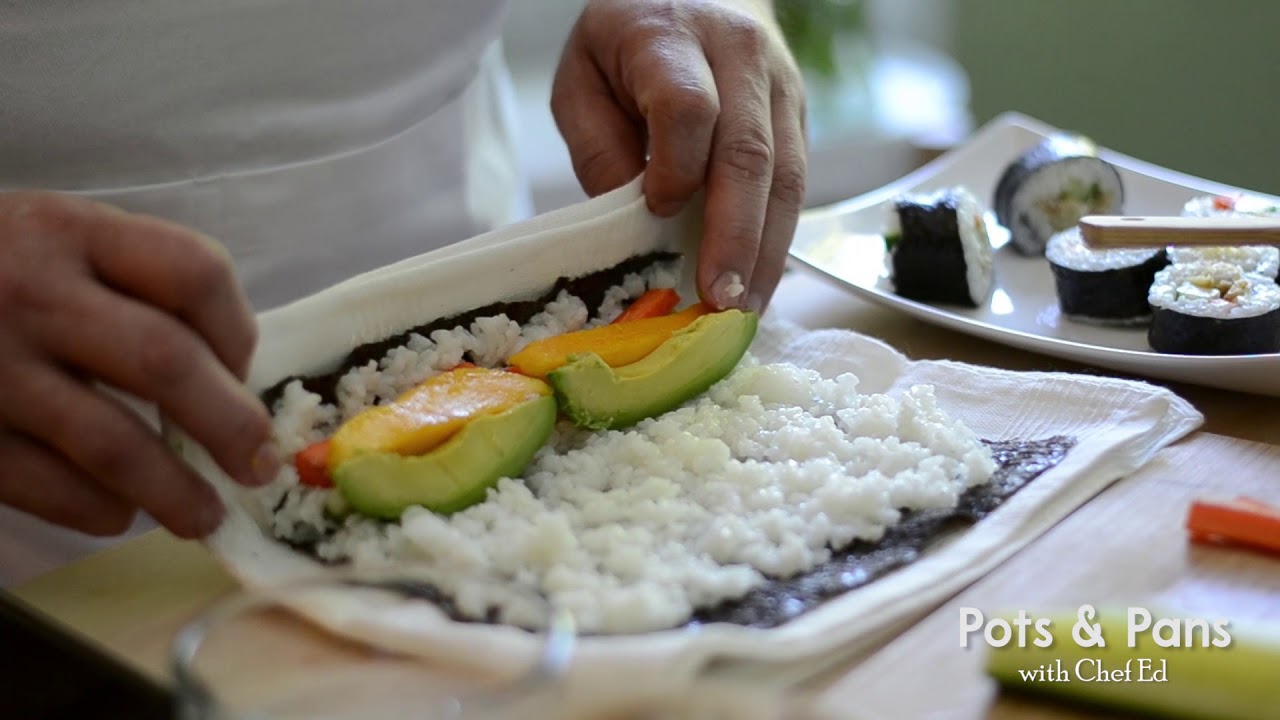 Sushi with mango Ep1 - YouTube