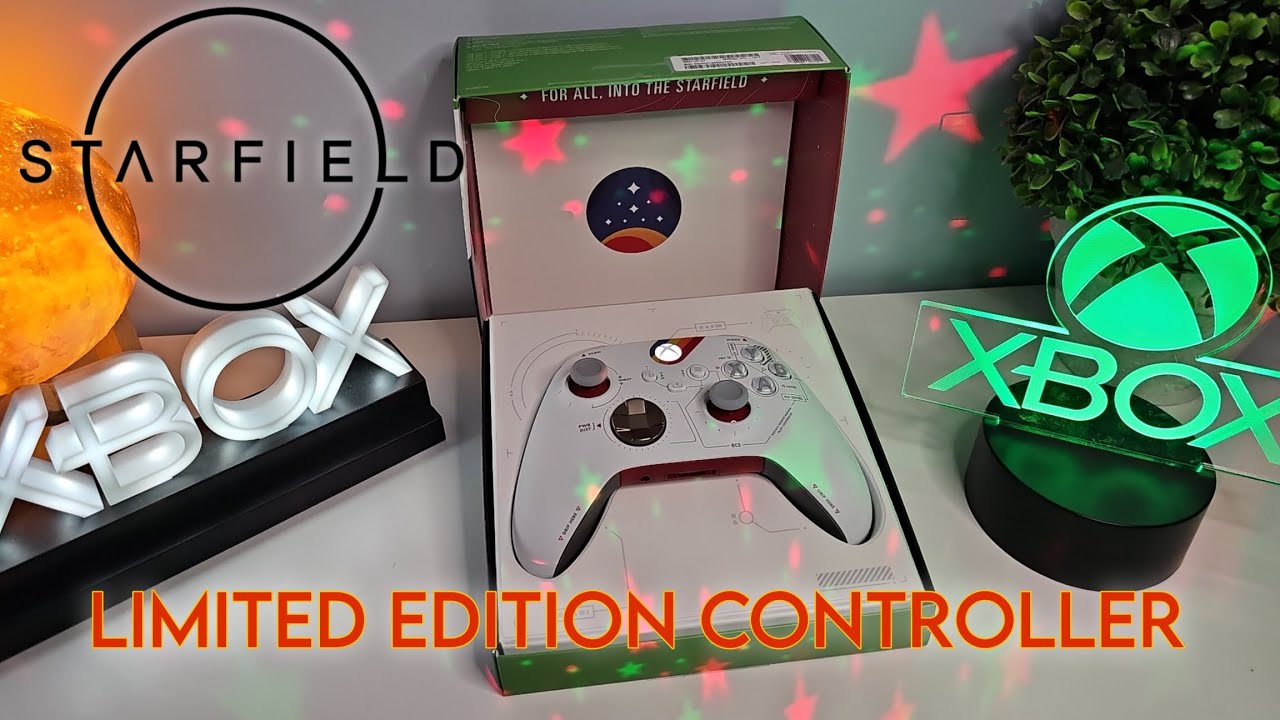 The BEST looking Controller! STARFIELD Limited Edition XBox Controller ...