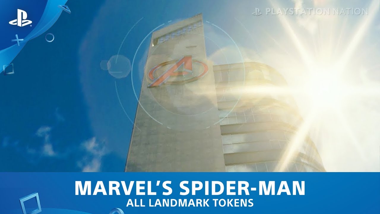 Marvel's Spider-Man (PS4) - Collectibles - All Landmark Token Locations ...