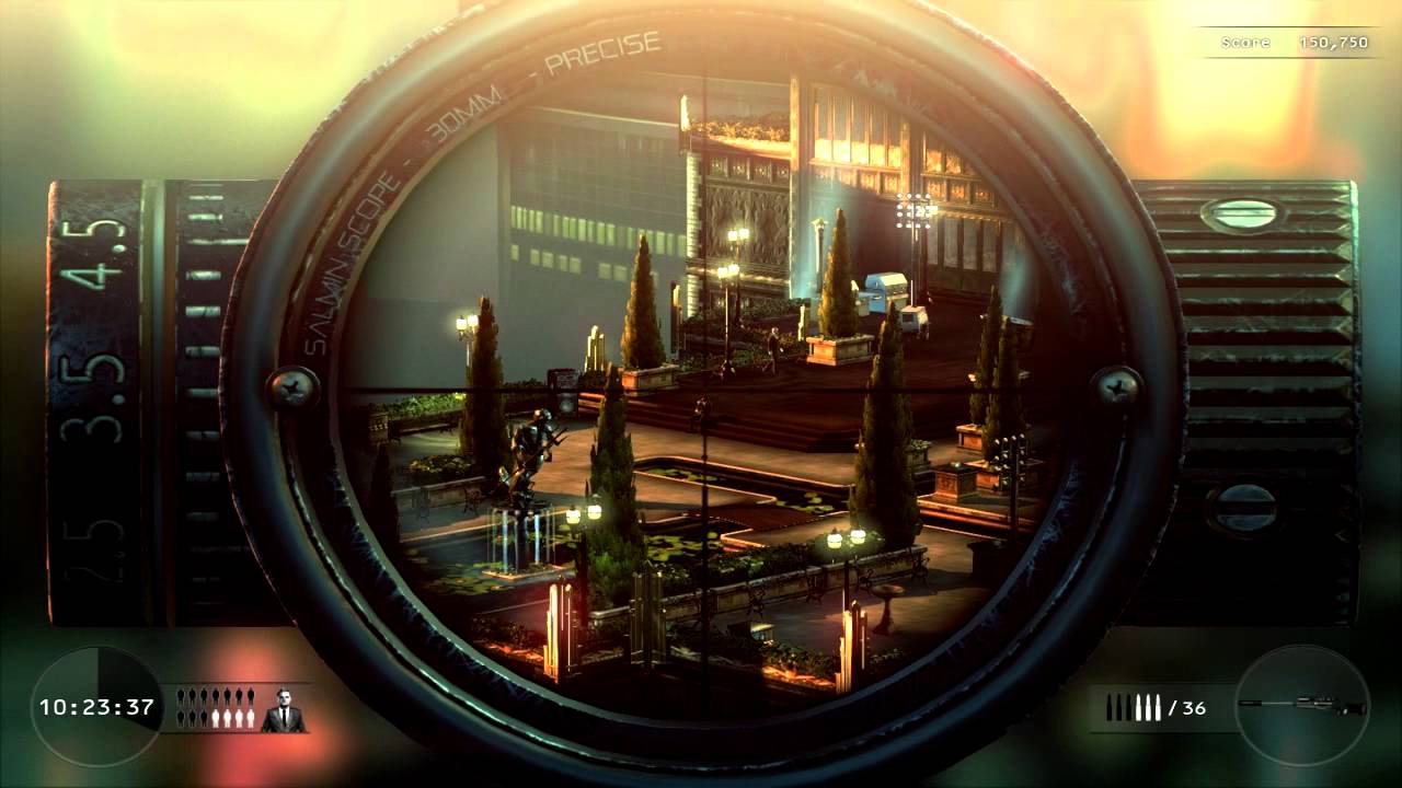 [ Hitman: Absolution ] Sniper Challenge - 1.691.389 Points - YouTube