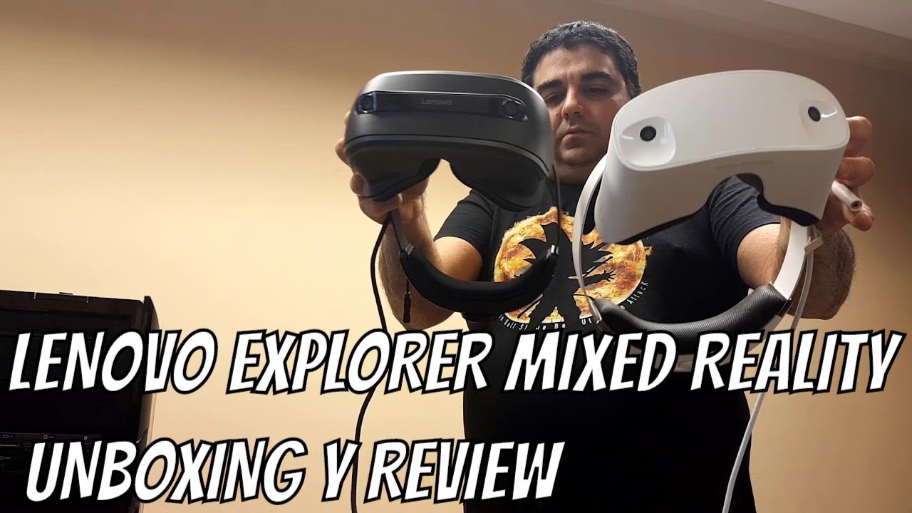 Lenovo Explorer Mixed Reality | Unboxing Y Primeros Pasos - YouTube