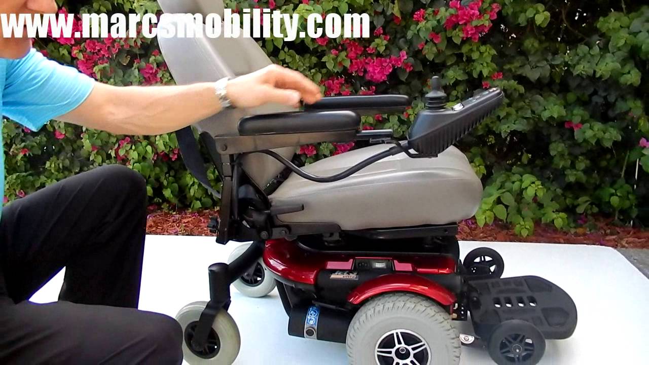 Jet 3 Ultra Red by Marc's Mobility - YouTube