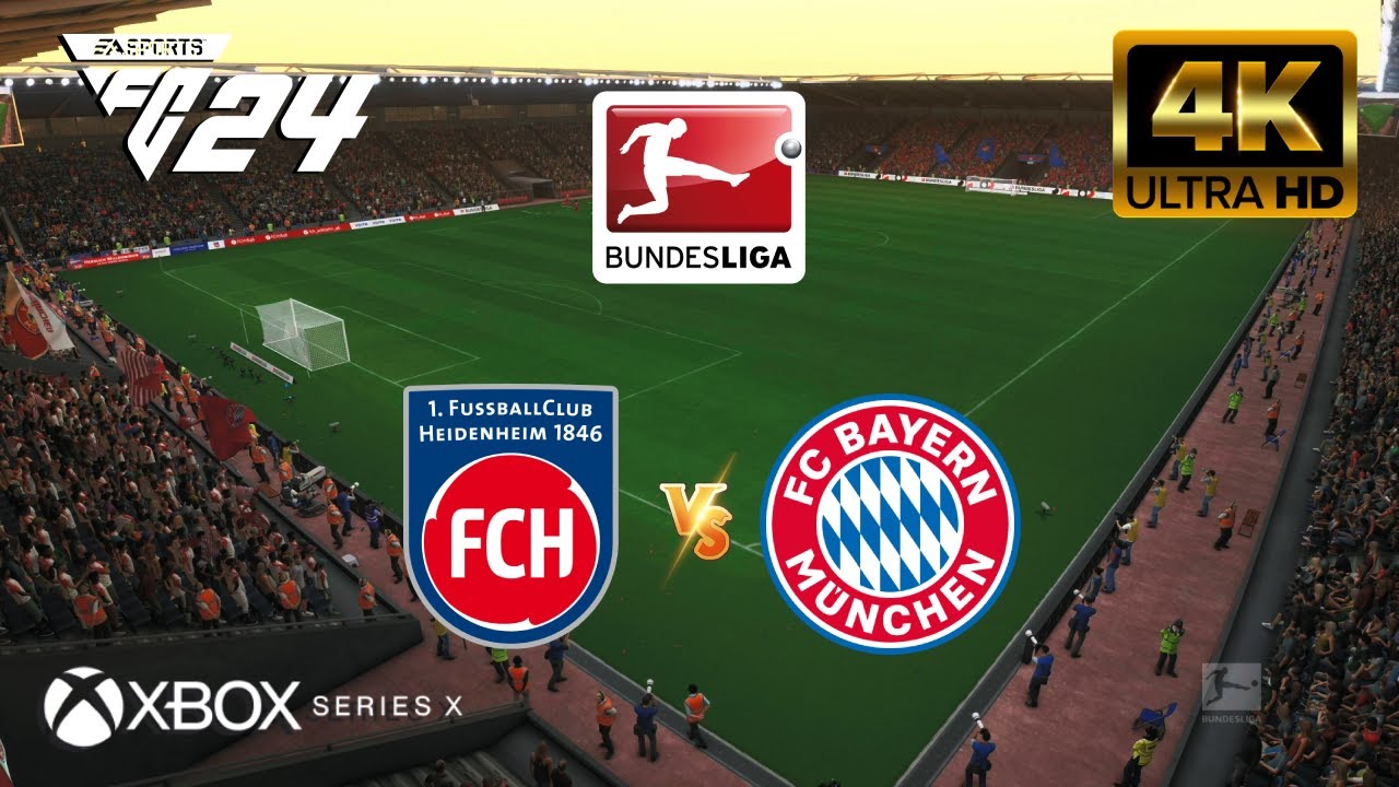 EA FC 24 - FC Heidenheim vs Bayern Munich | Bundesliga 23/24 | Next Gen ...