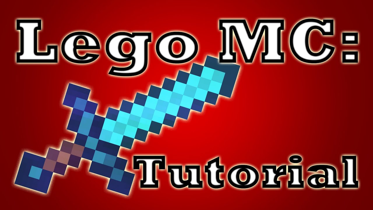 Lego Minecraft | Diamond Sword | LDD Tutorial - YouTube