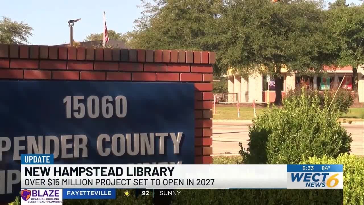 Pender Co. moves forward with new Hampstead library, opens in 2027 ...