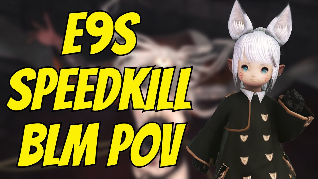 FFXIV - E9S 6:15 Black Mage PoV (25,823.4 rDPS) - YouTube