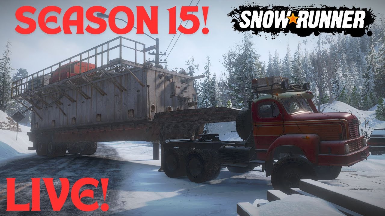 Tunnel Opening Season 15 Oil And Dirt In Quebec Canada! SnowRunner ...