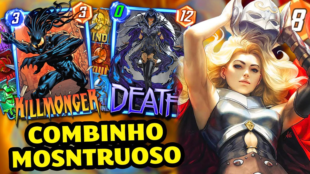 VOCÊ vai jogar DEATH, WASP, JACKET E MJONIR com CUSTO 0 - É PARA ...