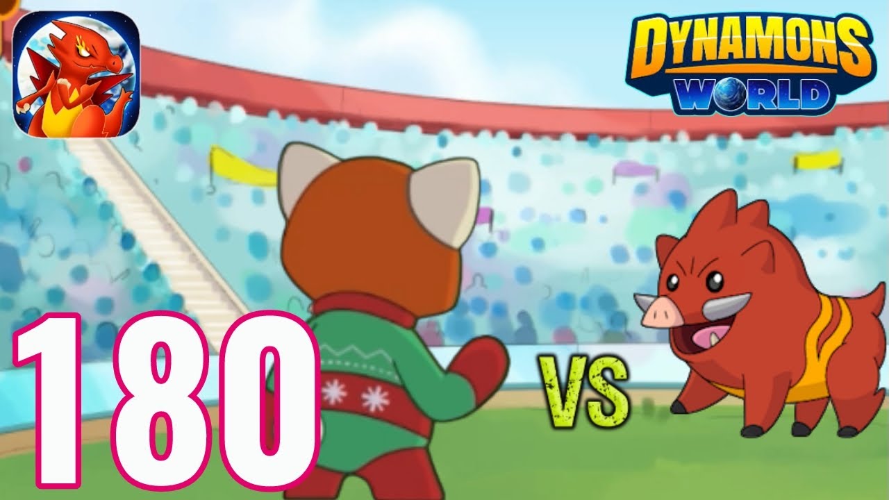 MENZA Vs FLAMBOAR PvP Online Arena | Dynamons World - Gameplay ...