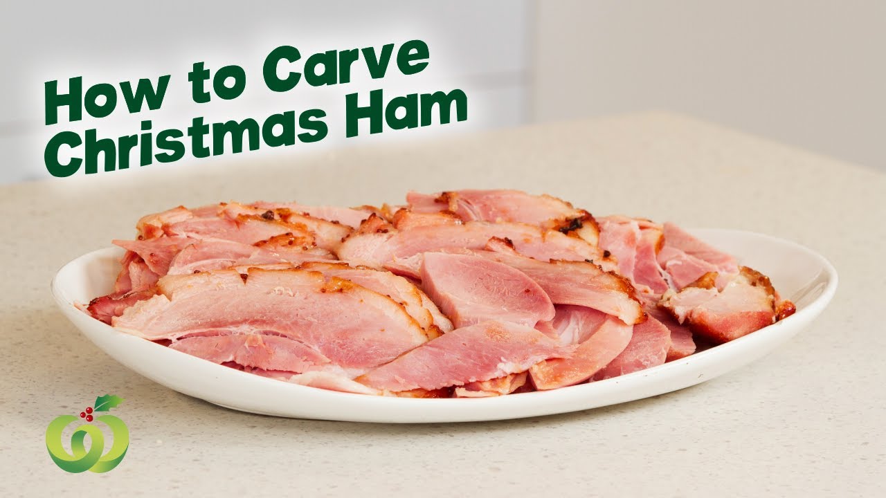 How to Carve Christmas Ham | Christmas How To's - YouTube