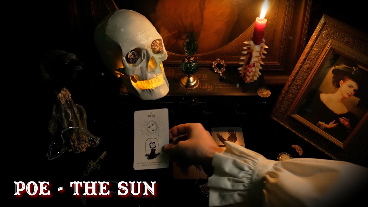 Tarot Card Reading ☀️ ASMR Poe Deck - The Sun - YouTube