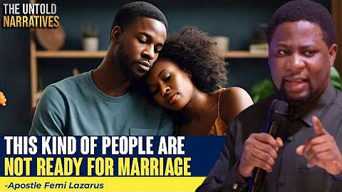 Apostle Femi Lazarus messages on relationships, friendships and marriage - YouTube
