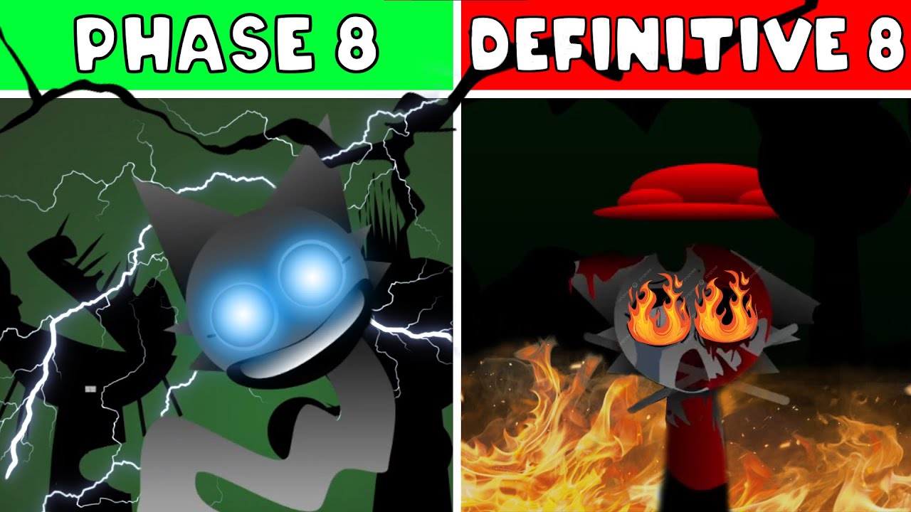 Phase 8 Definitive VS Phase 8 in Incredibox Sprunki - YouTube