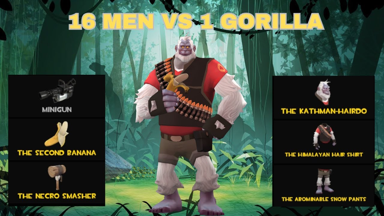 Gorilla Attack!! (TF2 Heavy Gameplay) - YouTube