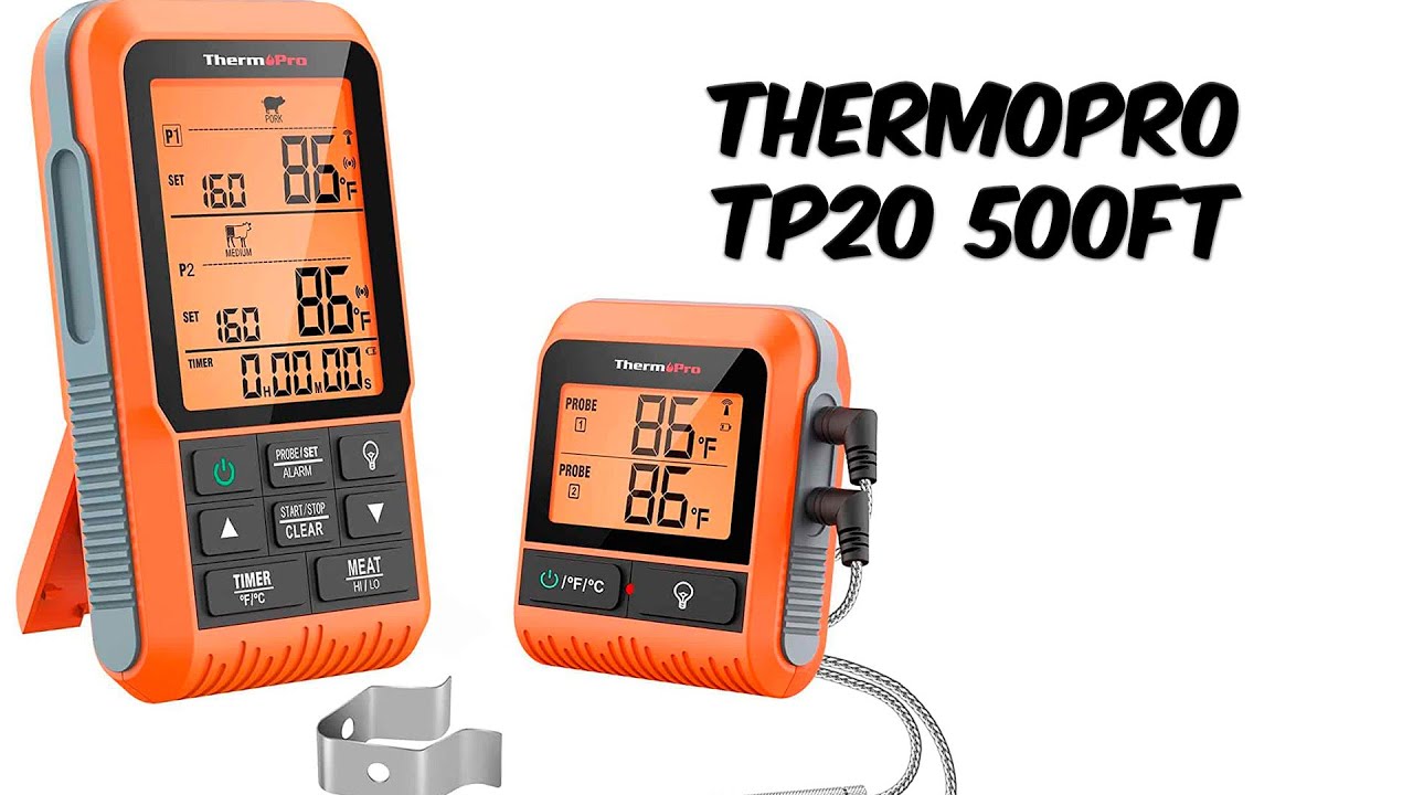 ThermoPro TP20 500FT, Buy Now - YouTube