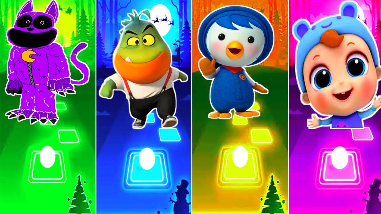 The smiling characters 🆚 The bad guys 🆚 PORORO 🆚 Baby Bus 🎶 Who is best ...